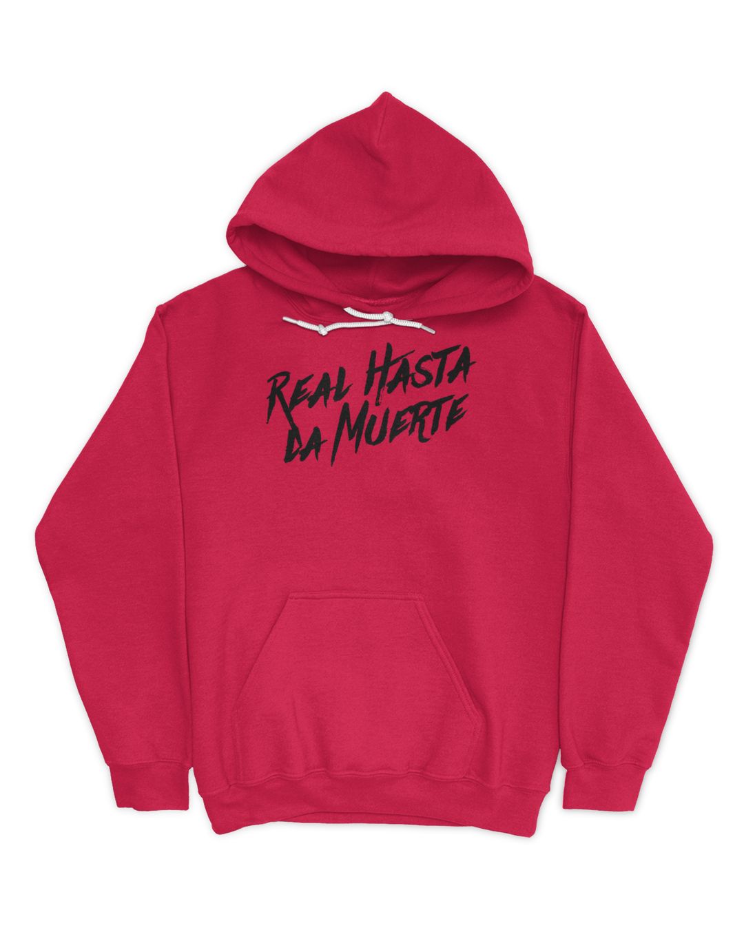Anuel Aa Merch Real Hasta La Muerte Red Hoodie